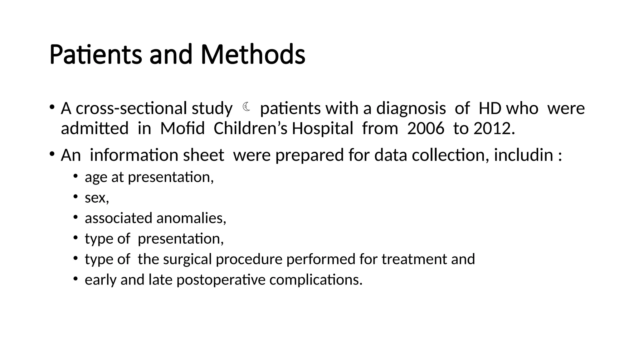 Comparison Between Swenson and Soave Pull-Through in Hirschprung ...