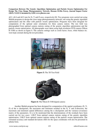 Comparison between the genetic algorithms optimization and particle swarm optimization for ...