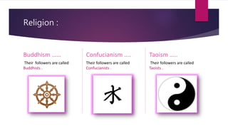 Comparison bt buddhism confucianism & taoism | PPTX