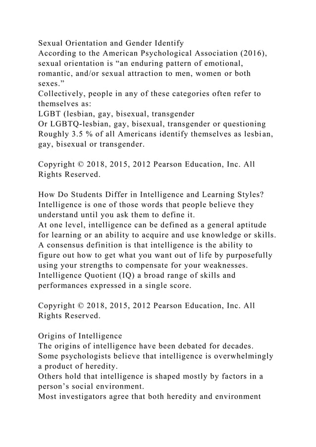 Comparison Charts for Social and Behavioral LearningAssignment I.docx