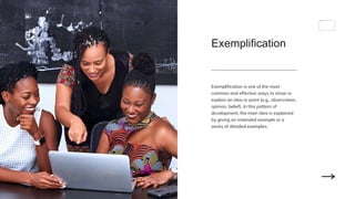 Comparison, Contrast, Exemplification | PPTX