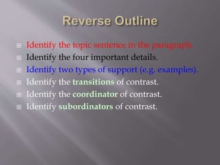 Comparison contrast paragraph ver2 | PPTX