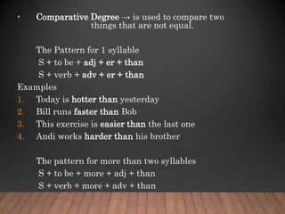 COMPARISON DEGREE.ppt