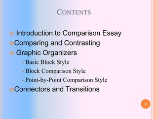 Comparison essay | PPT