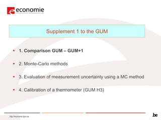 Comparison GUM versus GUM+1 | PPT