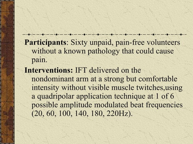 Comparison ift & tens | PPT | First Aid | Injuries