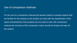Comparison matrix | PPT