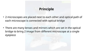 Comparison Microscope its principle , history and development ppt | PPT