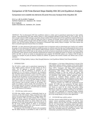 Comparison of 3_d_finite_element_stability_analysis_with_3d_limit_equilibrium | PDF | 3-D ...