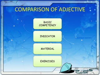 Comparison of adjective | PPTX