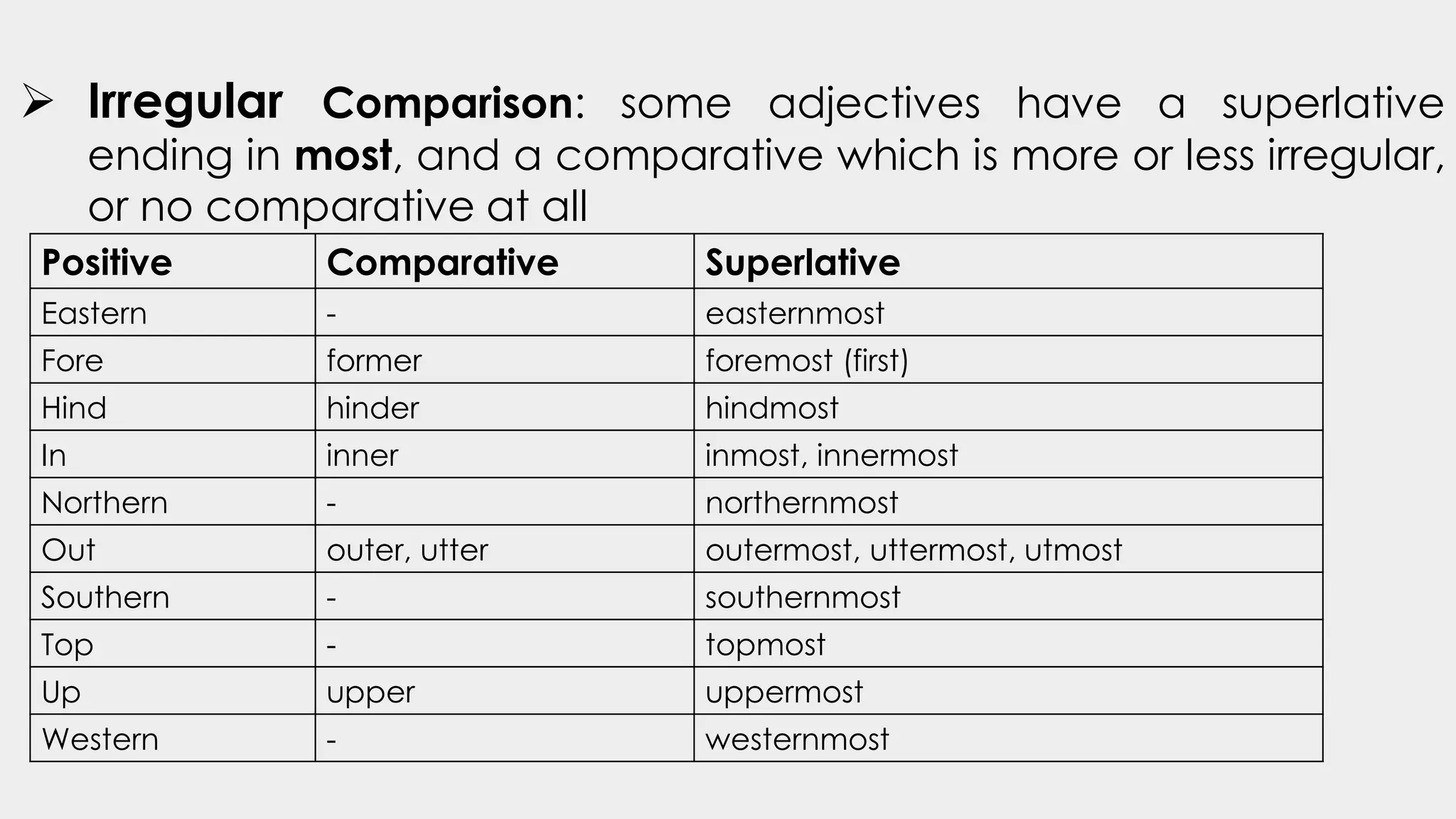 Comparison of adjectives | PDF