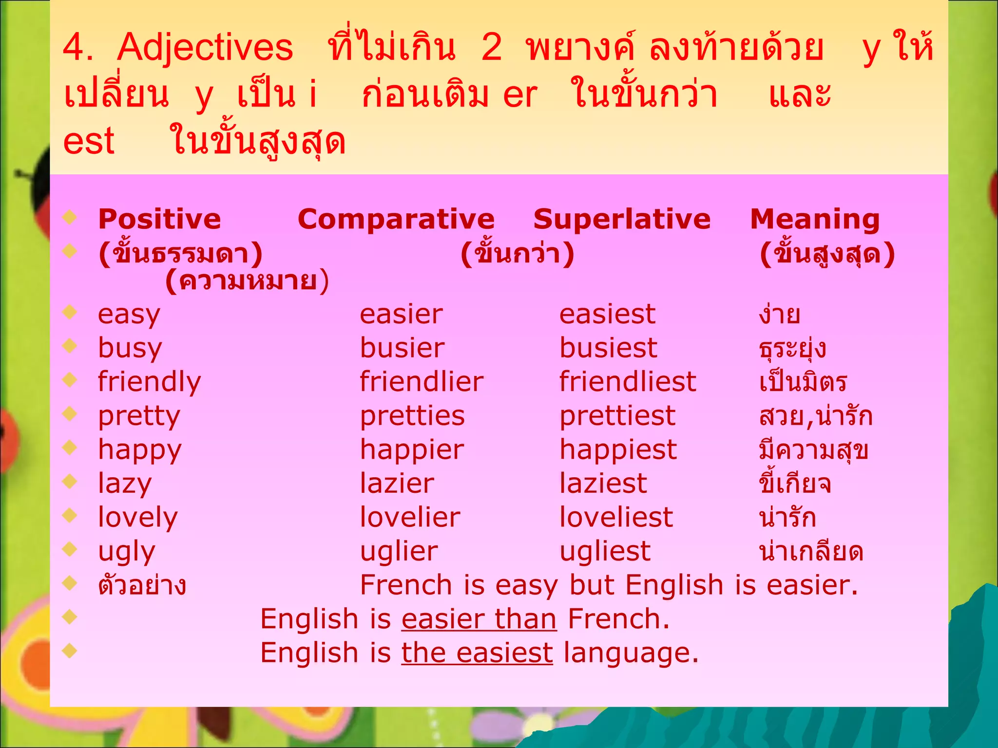 Comparison of adjectives1 | PPT