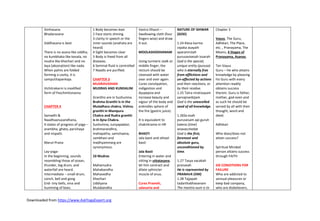 Comparison of Hatha Yoga Texts | PDF