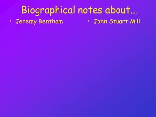 Comparison of Bentham and Mill.ppt