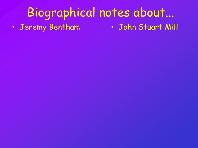Comparison of Bentham and Mill.ppt