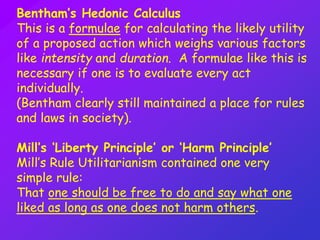Comparison of Bentham and Mill.ppt