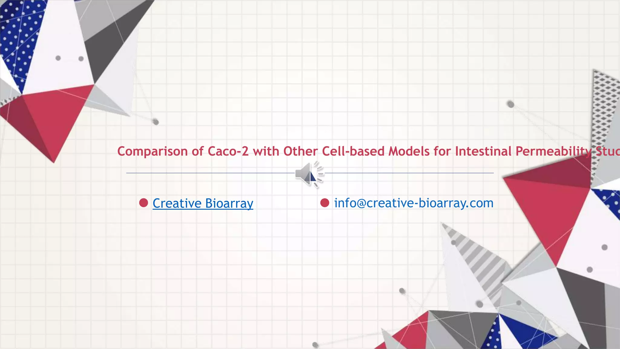Caco-2 Permeability Assay | PPTX