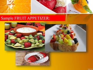 Comparison of Different Types of Appetizers | PPTX