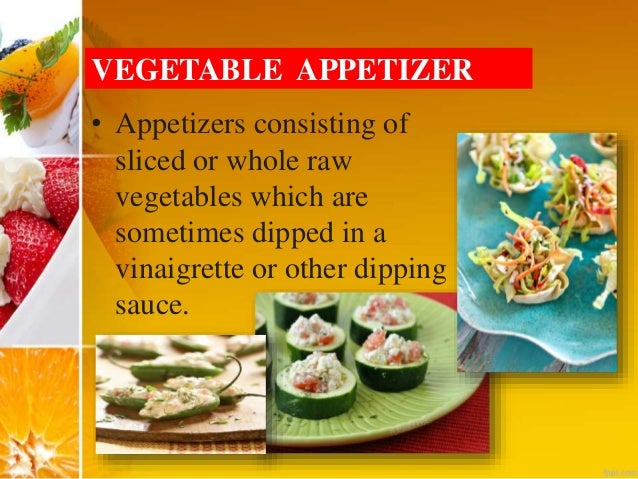 Comparison of Different Types of Appetizers