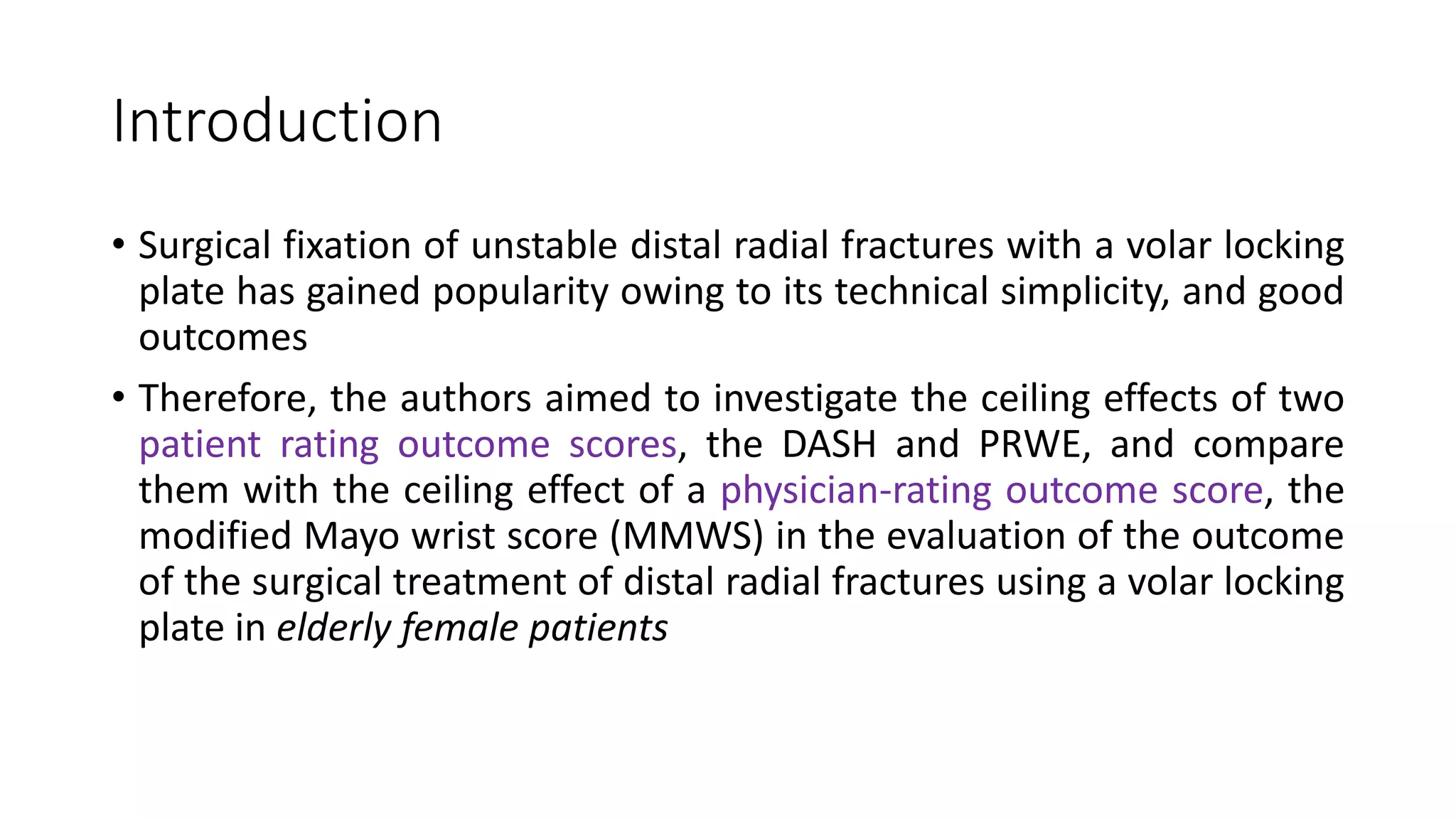 Comparison of ceiling effects | PDF
