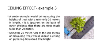 Comparison of ceiling effects | PPT