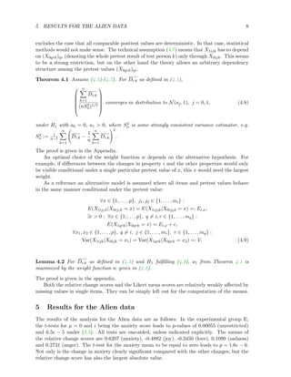Comparison of changes in a pretest posttest design with a likert skale ...