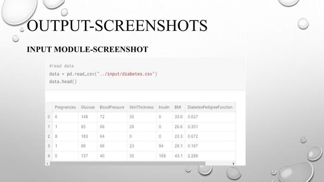 Comparison Of Classification Models Using Diabetes Data Yogi Pptx