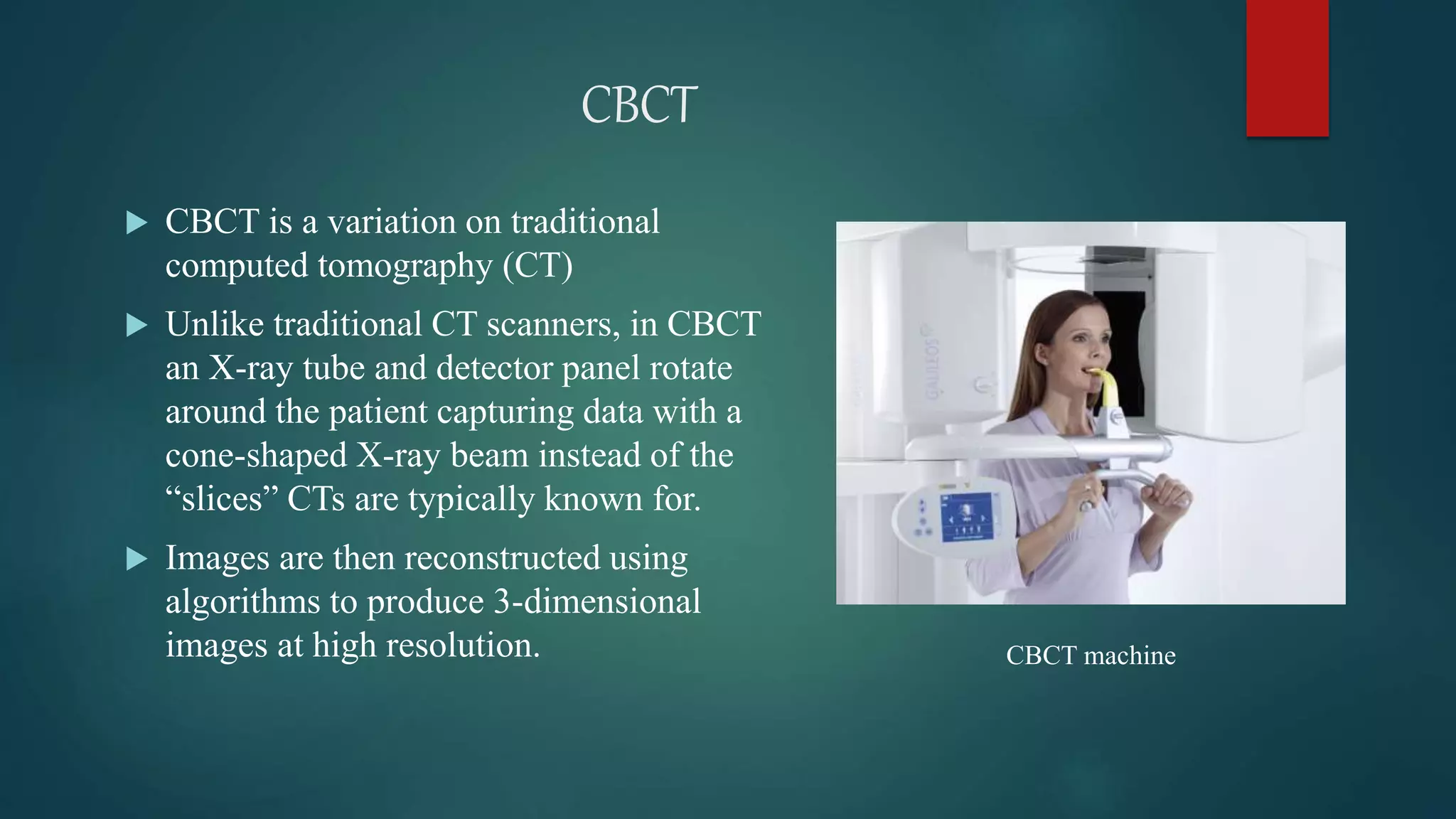Comparison of ct and cbct | PPTX