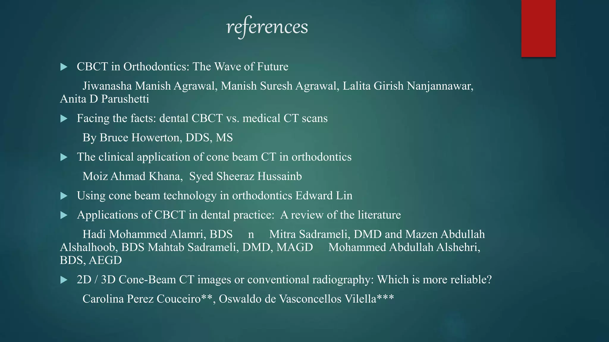 Comparison of ct and cbct | PPTX