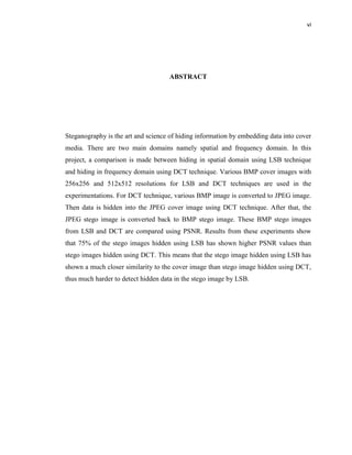 COMPARISON_OF_DATA_HIDING_USING_LSB_AND.pdf | Photo Editing Software | Computer Software and ...