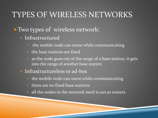 Comparison of different MANET routing protocols in wireless ADHOC | PPT