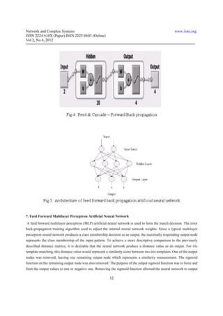 Comparison of different neural networks for iris recognition | PDF