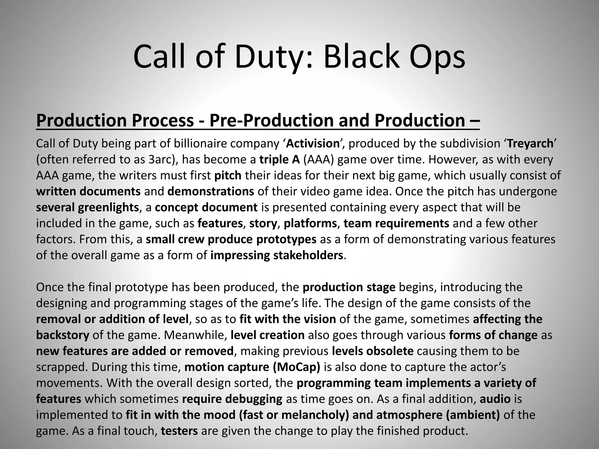 Comparison of Donkey Kong and Black Ops | PPTX | Action Video Games ...