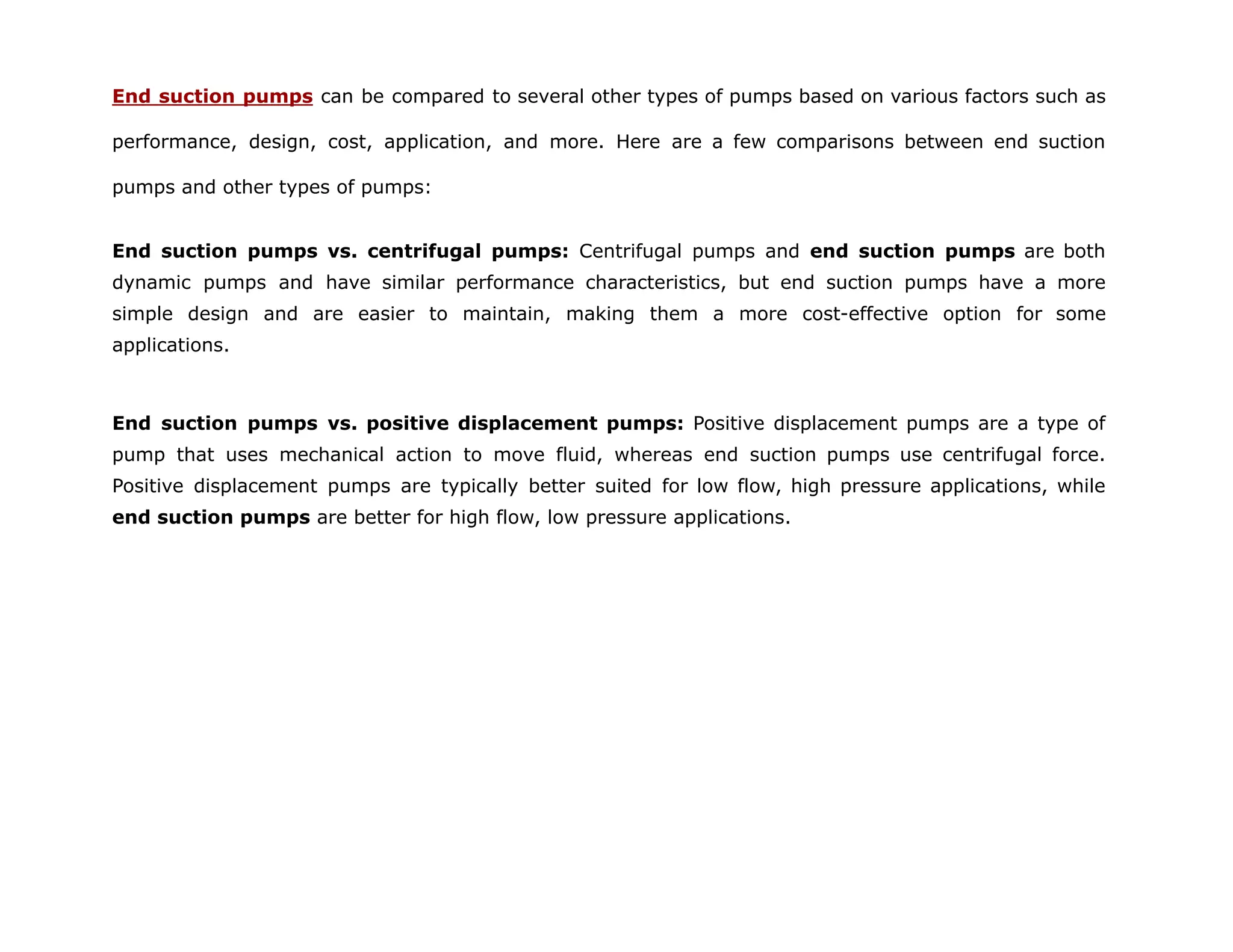 Comparison of End Suction Pumps With Other Types of Pumps.pdf