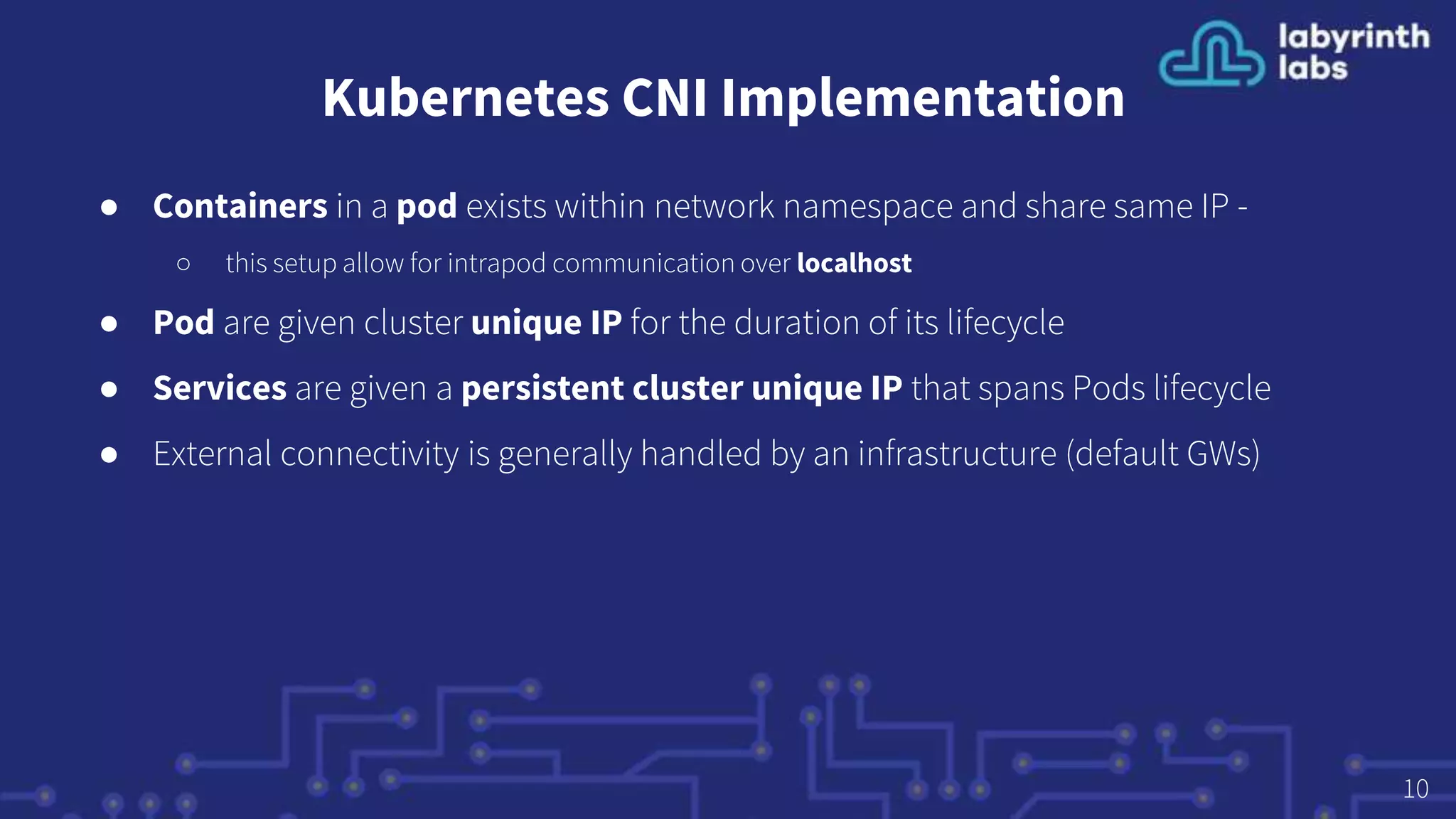 Comparison of existing cni plugins for kubernetes | PPTX