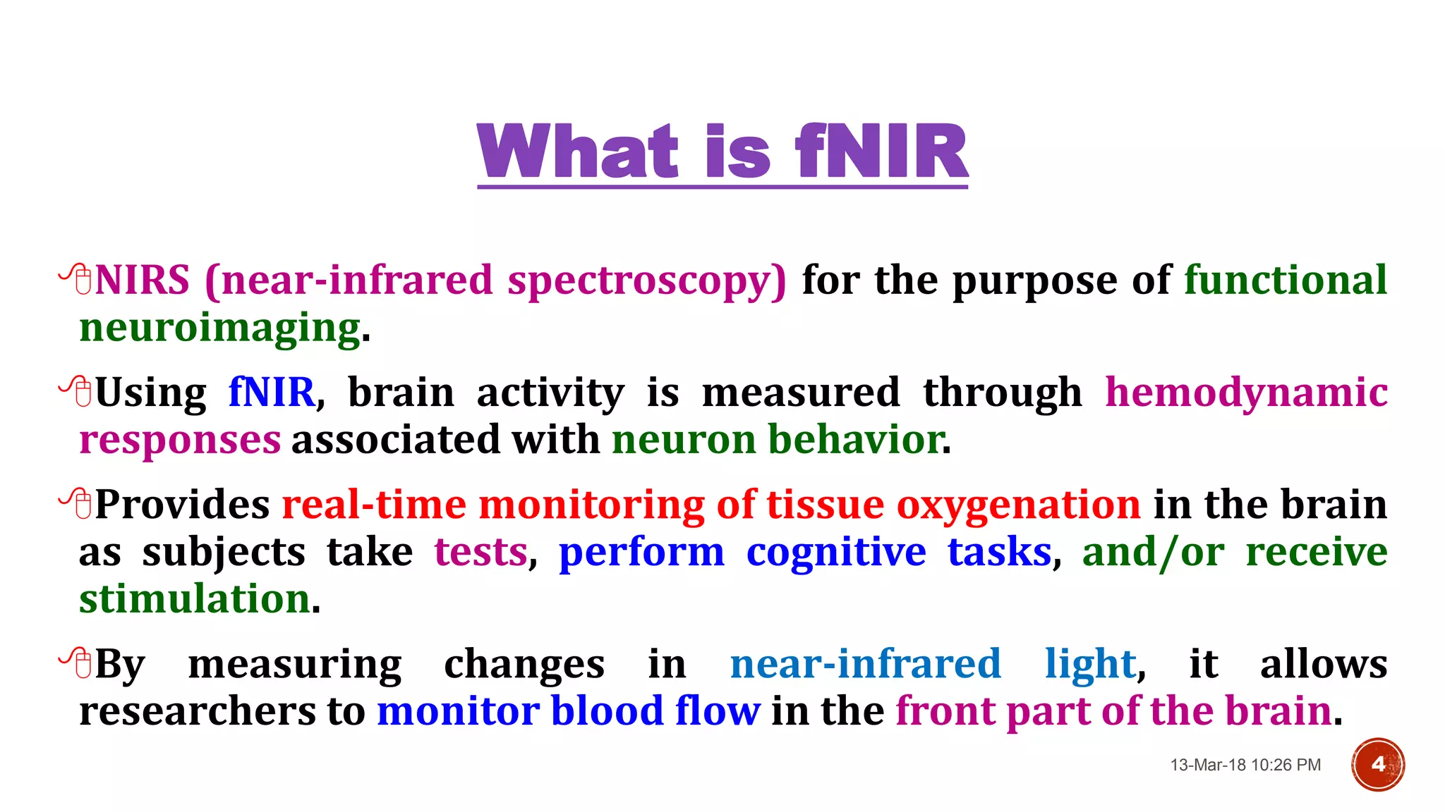 Comparison of fnir with other neuroimaging modalities relation between ...