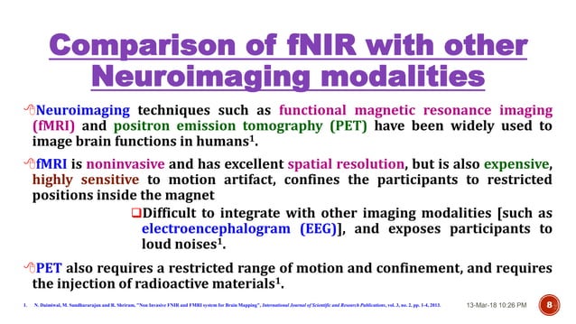 Comparison of fnir with other neuroimaging modalities relation between ...