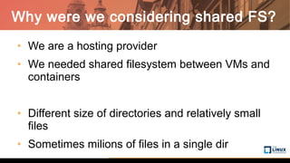 Comparison of foss distributed storage | PPT