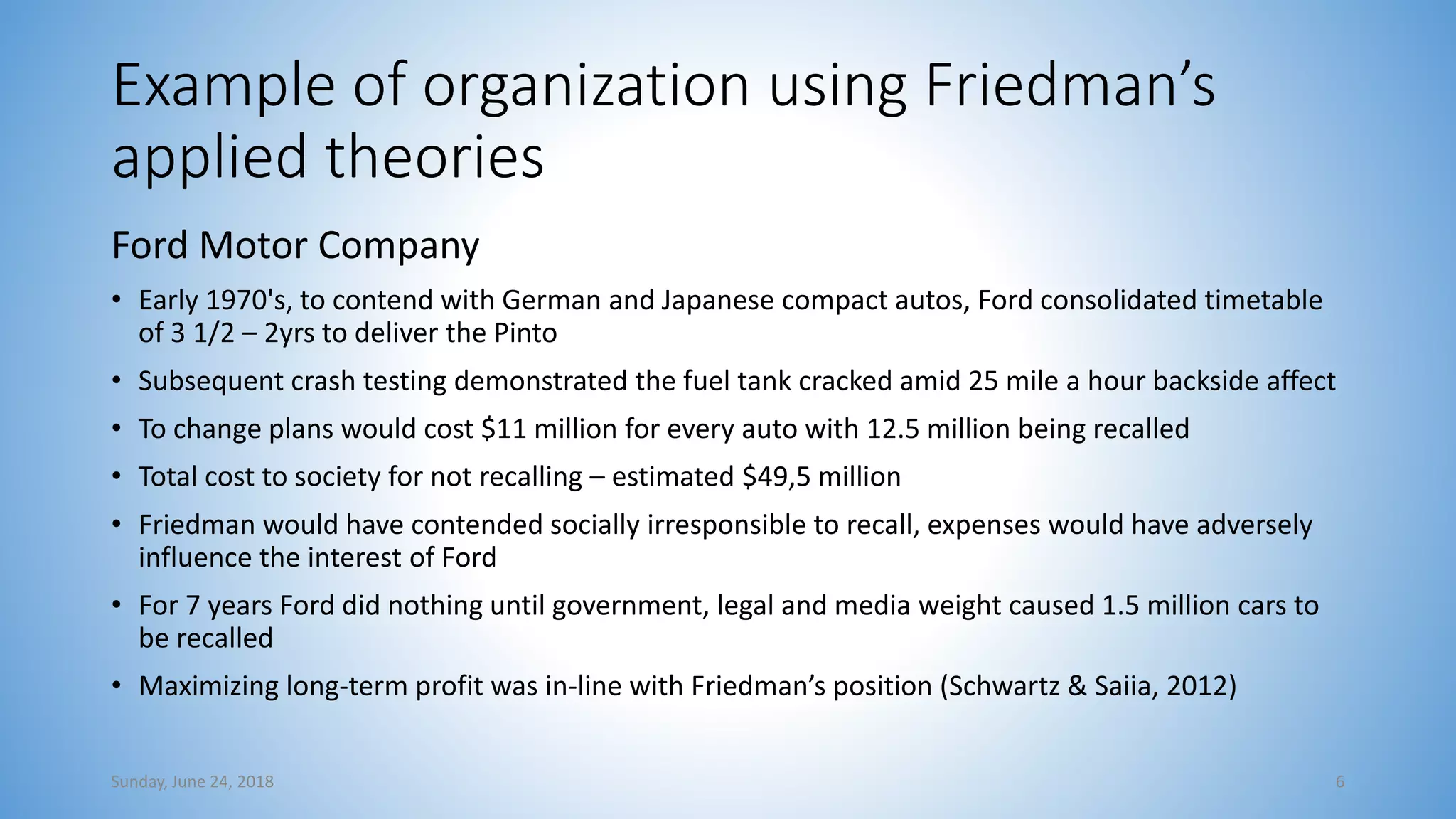 A Comparison of Friedman and Carroll | PPTX