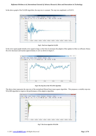 Comparison of fx lms and n fxlms algorithms in matlab using active vibration control | PDF