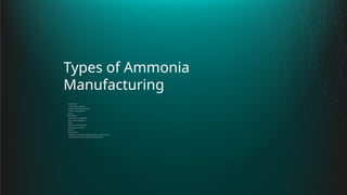 Comparison of Grey and Green Ammonia Techniques.pptx