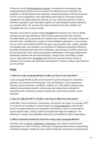 Comparison of Large Language Models The Ultimate Guide.pdf