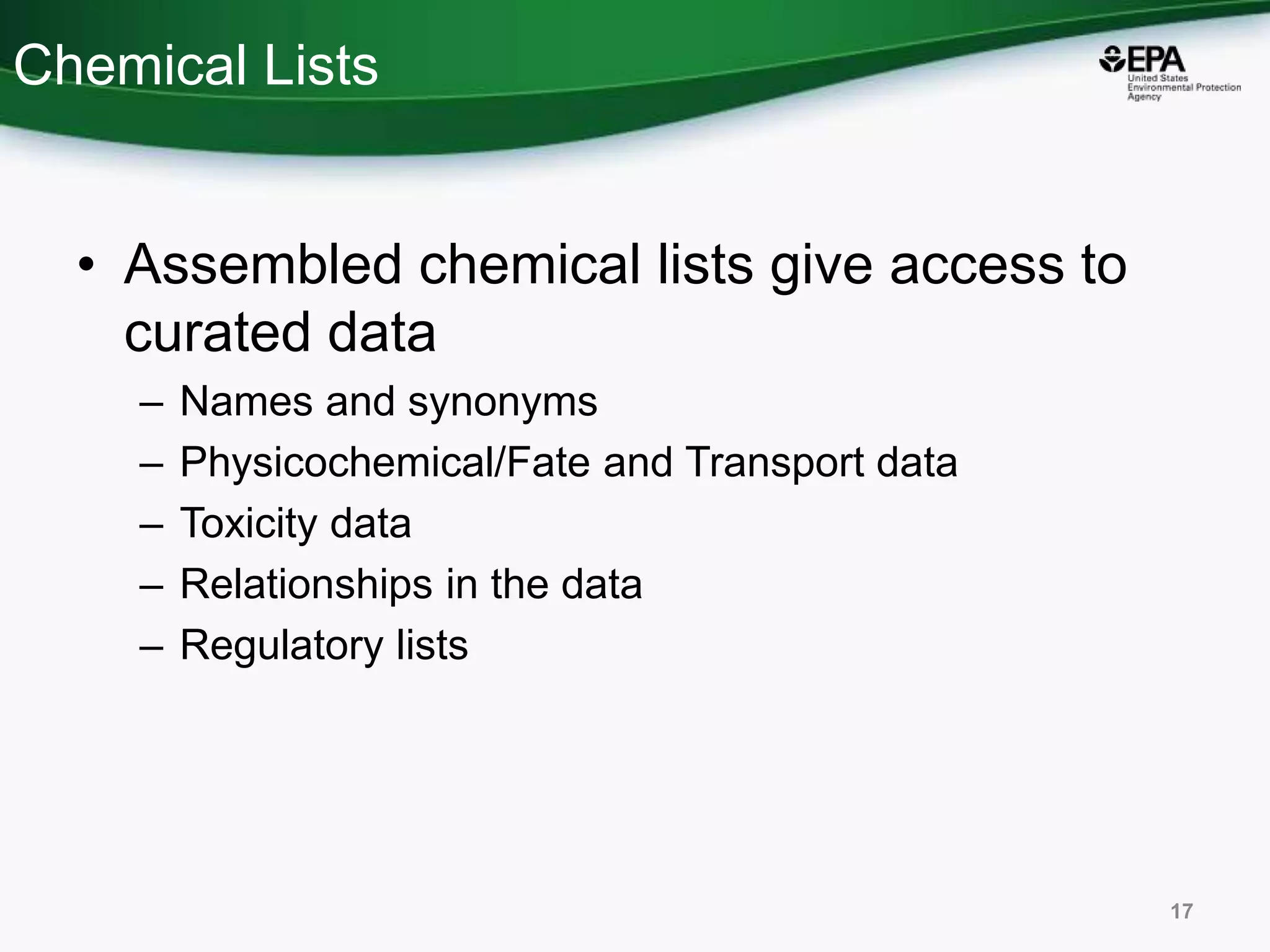 Comparison of lists of per- and polyfluoroalkyl substances (PFAS) based ...