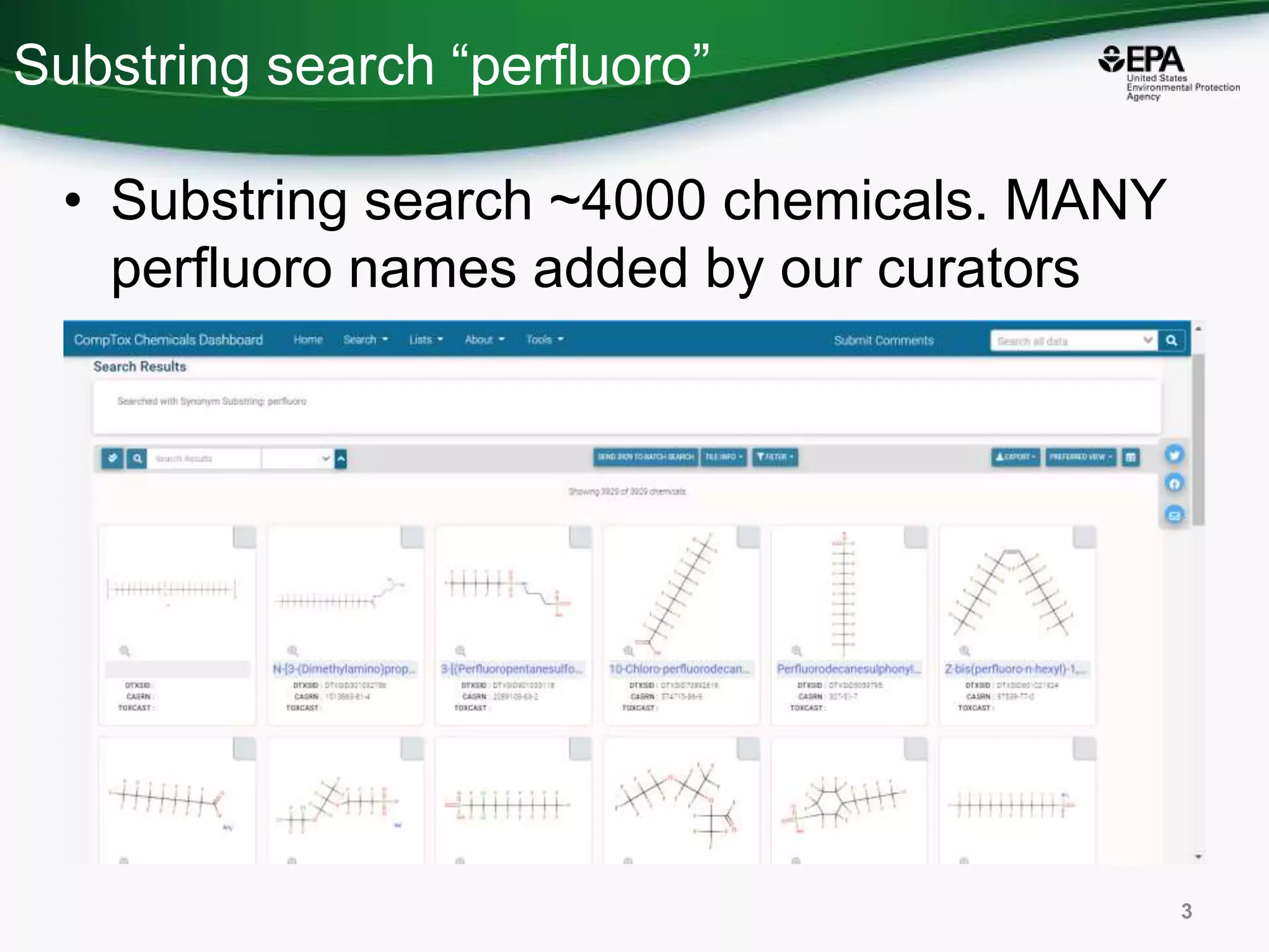 Comparison of lists of per- and polyfluoroalkyl substances (PFAS) based ...
