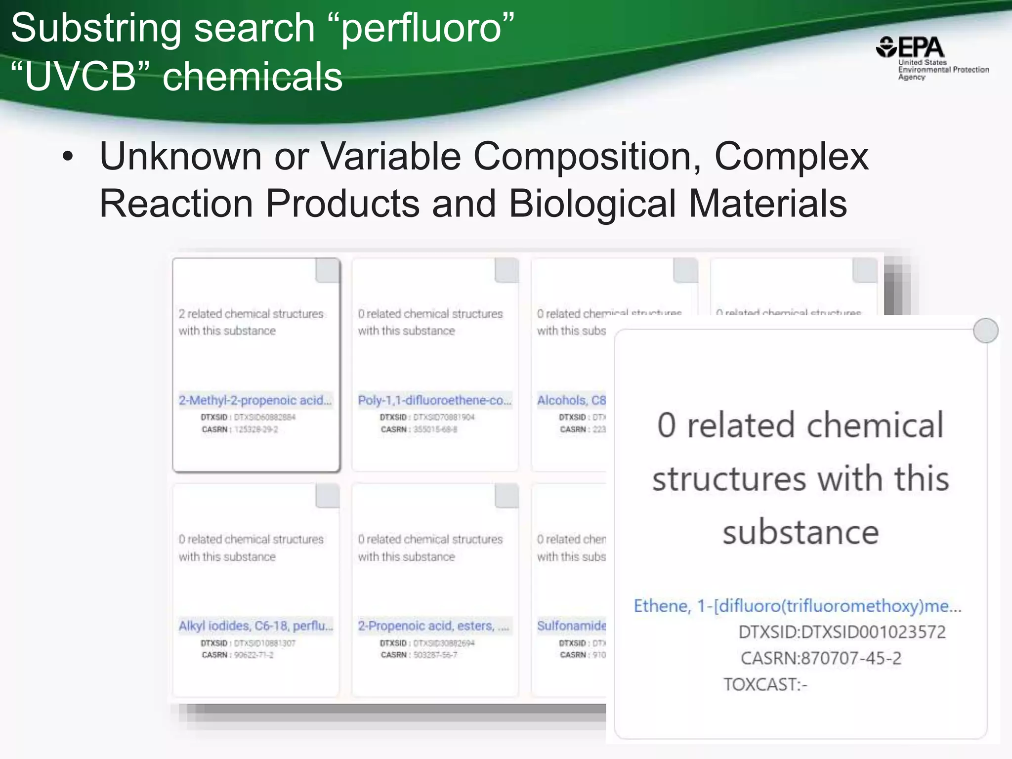 Comparison of lists of per- and polyfluoroalkyl substances (PFAS) based ...