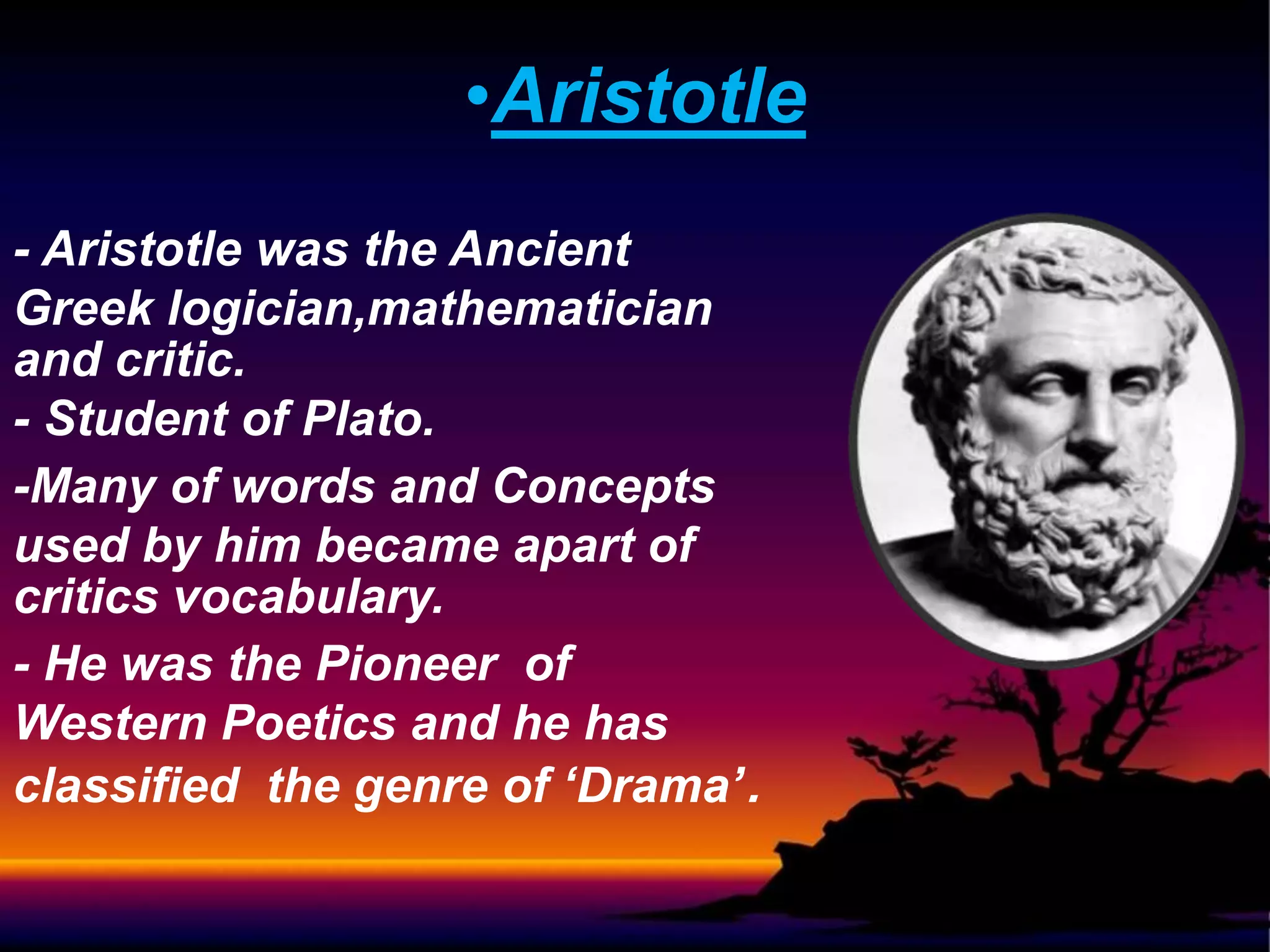 Comparison of natyashastra and western poetics | PPTX