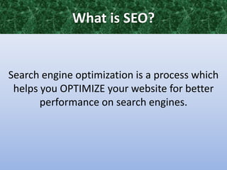 Comparison Of Old And New Techniques Of SEO | PPTX
