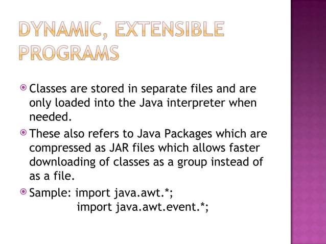 OOP Language Powerpoint | PPT
