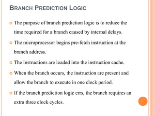 Comparison of pentium processor with 80386 and 80486 | PPTX
