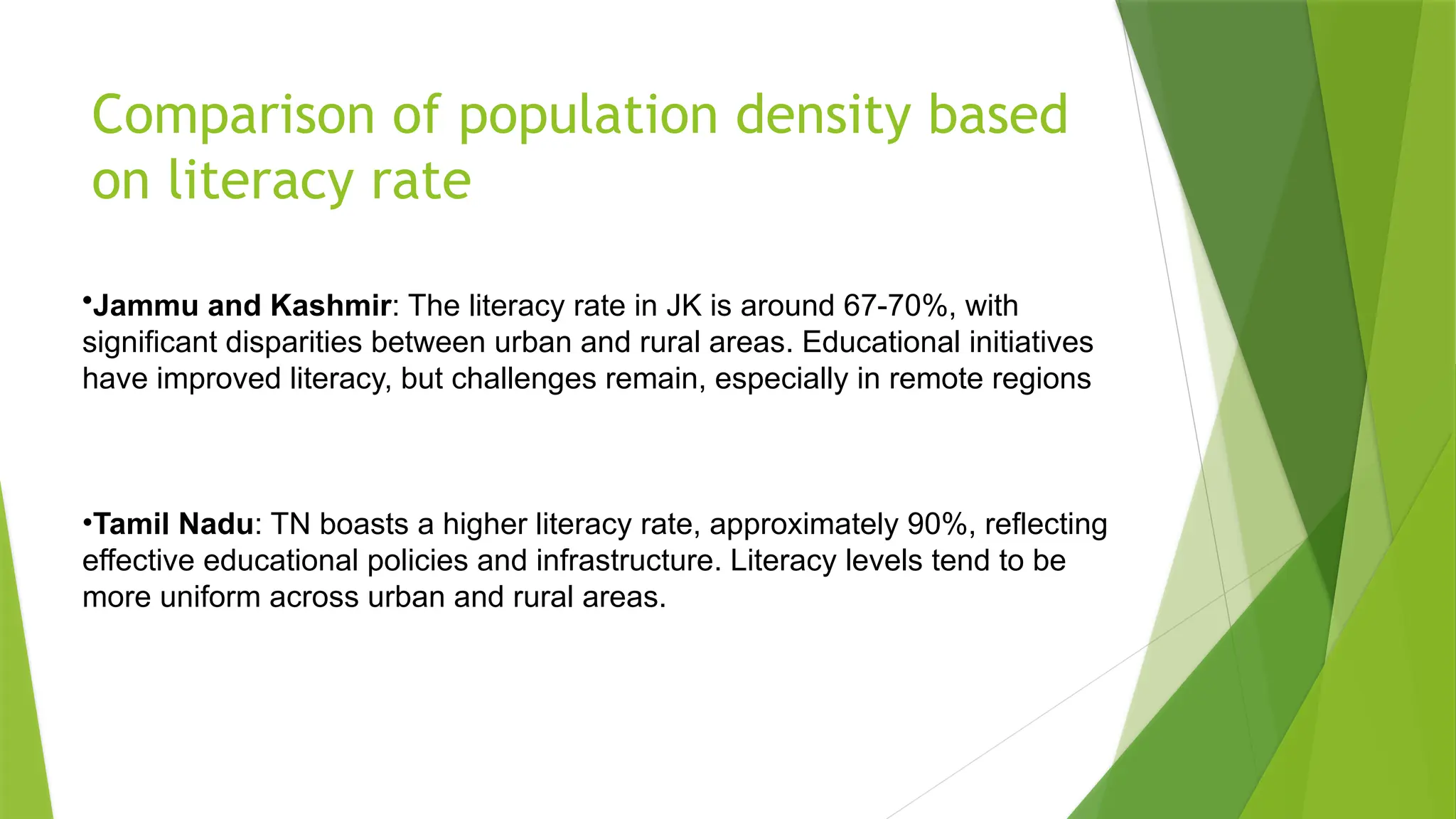 Comparison of population density [male and female.pptx
